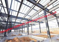 China AS/NZS 1554 Certified Structural Steel Fabrication with H-Section Beams and 2-10 Ton Crane Capacity for sale