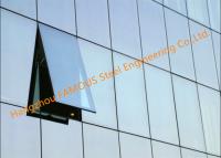China ISO Certified Aluminum Glass Curtain Walls - 3000mm x 8000mm Max Size with Thermal Insulation for sale