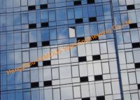 China ISO Certified Aluminum Glass Curtain Walls - 3000mm x 8000mm Max Size with Thermal Insulation for sale