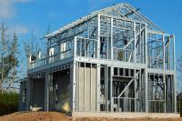 China EU Standard Energy Efficient Light Steel Q345B Prefabricated Modular House - G550 & AZ 150G Models for sale