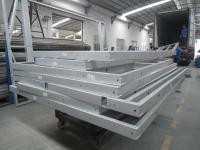 China Q235B Light Gauge Steel Frame House with 50-Year Service Life and 30-100mm Sandwich Panel Options for Residential Construction for sale