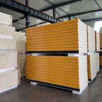 China Supermarket Hotel Hospital 38kg/M3 Walk In Cooler Panels , Cold Room Panel for sale