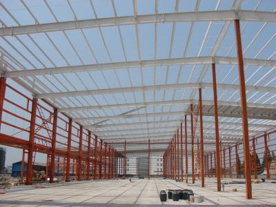 China H Shape Column Beams And Sandwich Shrouding Industrial Steel Buildings for sale