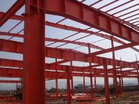 China Structural Steel Buildings With Corrugated Steel Sheet Panel Closure for sale