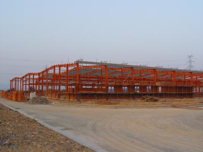 China Industrial Structural Steelwork Contracting Services with 90000 Tonnes Capacity and Prefabricated Steel Framing Systems for sale