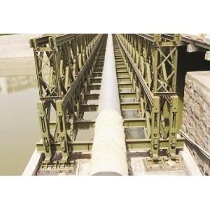 China Custom Steel Structural Bailey Bridge & Pedestrian Bridges - GB Standard Design with Hot Dip Galvanized Options for sale