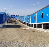 China Q355 Prefabricated Container House 6.038m x 7.142m with 50-Year Durability and 200km/h Wind Resistance for sale