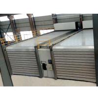China Modern Industrial ISO3834 High Speed Door Horizontal And Lifting Swirled Backwards for sale