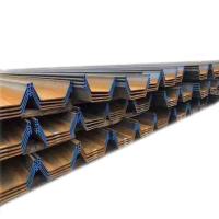 China ASTM Standard Larssen U-Type Steel Sheet Piles S275-S430 Grade for Seawalls and Cofferdams for sale