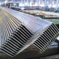 China EN 10248 JIS A5523 JIS A5528 Standards Hot Rolled Sheet Piles For Quaywalls Revetments Cofferdams for sale
