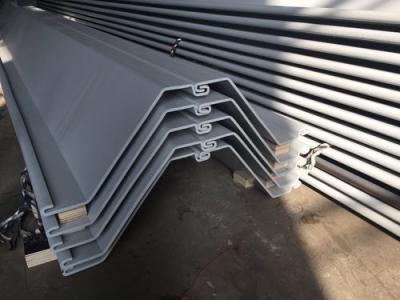 China EN Standard Z Type Steel Sheet Piles 580-850mm Width 5-16mm Thickness for Quay Walls and Marine Structures for sale