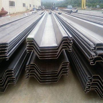 China Omega Steel Sheet Piling For Beach Erosion Protection Road Slope Stabilization for sale