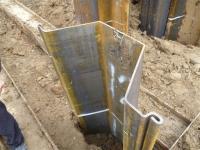 China Omega Steel Sheet Piling For Beach Erosion Protection Road Slope Stabilization for sale