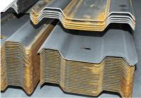 China Trench Cold Formed Sheet Piles For Ground Support And Trench Work for sale
