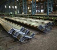 China Z Shaped Piles Custom Dimensions Cold Rolled Steel Sheet Pile For Cofferdams for sale