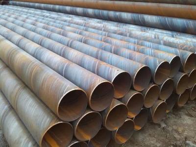 China Spiral Welded Steel Pipe En10025 Standard S355 S275 Pipe Piling Coating Welded for sale