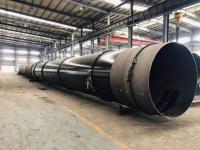 China Spiral Welded Steel Pipe En10025 Standard S355 S275 Pipe Piling Coating Welded for sale