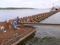 China HZ Combined Wall Systems For Deep Port Constructions for sale