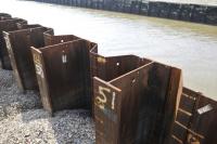 China HZ Combined Wall Systems For Deep Port Constructions for sale