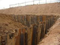 China U Section Hot Rolled Steel Sheet Pile U-Type Sheet Piles for sale