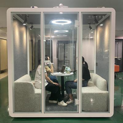 China Quarantine Room Minimalist Container Temporary Office Pods For Co-Working Space for sale