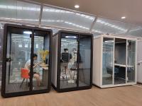 China Quarantine Room Minimalist Container Temporary Office Pods For Co-Working Space for sale