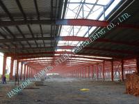 China A36 Pre Engineered Industrial Steel Buildings Welded H Shape For Fabric Mills for sale