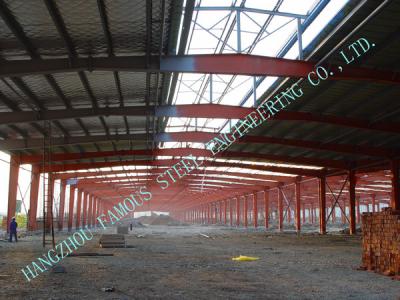 China A36 Pre Engineered Industrial Steel Buildings Welded H Shape For Fabric Mills for sale