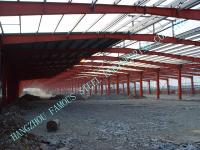China A36 Pre Engineered Industrial Steel Buildings Welded H Shape For Fabric Mills for sale