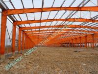 China H Section Beams / Columns Steel Framed Buildings Pre Engineered 80 X 100 Clearspan for sale