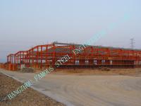 China Mining Warehouse Prefab Steel Buildings Pre Engineered Multispan ASTM Standards for sale