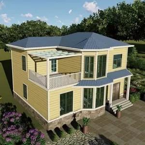 China Australian Standard Light Steel Prefabricated House with 120-200mm Walls and 10-15% More Usable Space for sale
