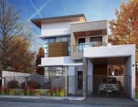 China Complete Decorative Modern Fast Install Two Storey Luxury Prefab House Villa Designs for sale