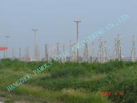 China Industrial ASTM Steel Framed Buildings , Prefab 75 X 120 Multipan Metal Buildings for sale
