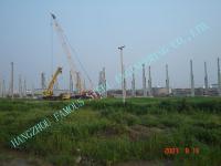 China Industrial ASTM Steel Framed Buildings , Prefab 75 X 120 Multipan Metal Buildings for sale
