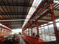 China Garments ASTM Steel Framed Buildings , Prefab 82 X 100 Light Industrial Steel Workshop for sale