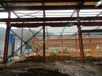 China Garments ASTM Steel Framed Buildings , Prefab 82 X 100 Light Industrial Steel Workshop for sale