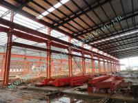 China Garments ASTM Steel Framed Buildings , Prefab 82 X 100 Light Industrial Steel Workshop for sale