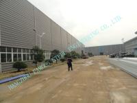 China Light  ASTM 65 X 95 Prefab Multipan Industrial Steel Buildings With Composite Boards for sale
