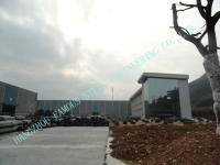 China EU Prefab 70 X 95 Steel Framed Buildings , Industrial Warehouse Craft Sheets for sale