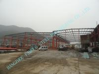 China Prefab 78 X 96 Multispan Light Industrial Steel Buildings ASTM Storage House Coated for sale