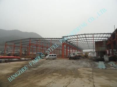 China Prefab 78 X 96 Multispan Light Industrial Steel Buildings ASTM Storage House Coated for sale