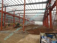 China Prefab 78 X 96 Multispan Light Industrial Steel Buildings ASTM Storage House Coated for sale