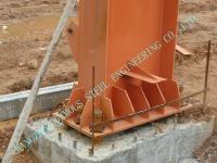 China Prefab 78 X 96 Multispan Light Industrial Steel Buildings ASTM Storage House Coated for sale