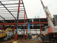 China W Prefabricated ASTM Industrial Steel Buildings 80' X 96' Light Weight for sale