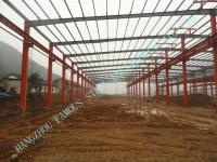 China Multi Gable Span Steel Framed Building 82' x 96' Prefabricated ASTM Standards with H-Section Beams for sale