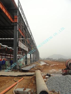 China 87 X 92  Prefabricated ASTM Industrial Steel Buildings With Grade A36 Shapes / Bars for sale