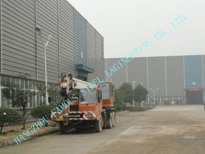 China Multi Gable Span Light Industrial Steel Buildings Prefabricated ASTM Standards 88 X 92 for sale