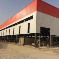 China Quake Proof Prefab Steel Structure Workshop Building with 80-Year Lifespan and 8.5 Magnitude Earthquake Resistance for sale