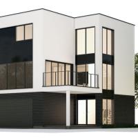 China Permanent Light Steel Frame Homes with EU Certification - 50+ Year Lifespan, 80-100mm Wall Panels for sale